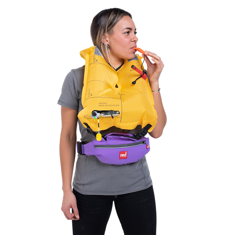 Red Original Airbelt Personal Flotation Device (PFD) - Purple