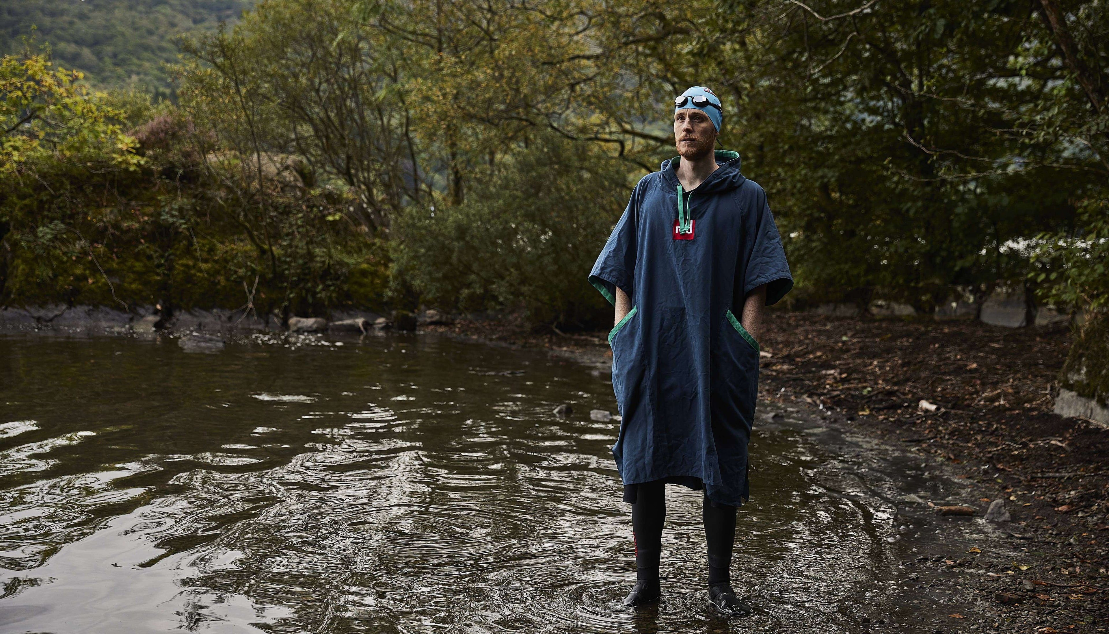Men's Quick Dry Microfibre Changing Robe - Navy – Outfitters Ltd