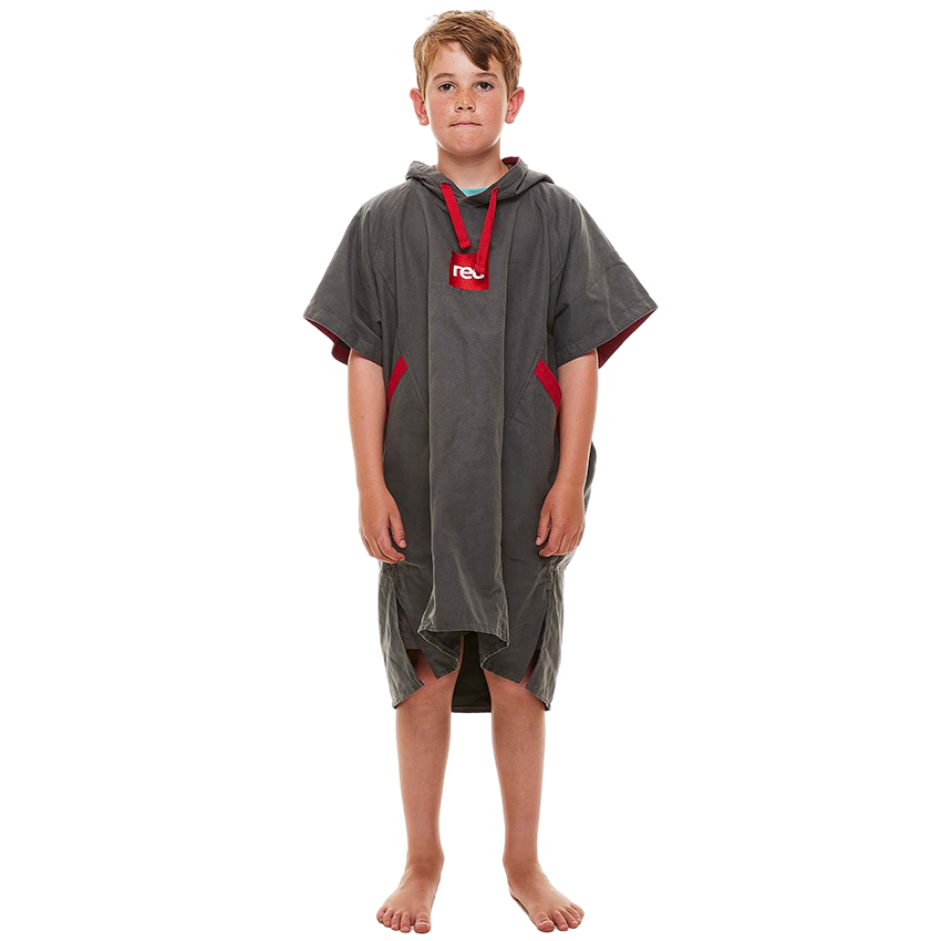 Kid's Quick Dry Change Robe - Grey