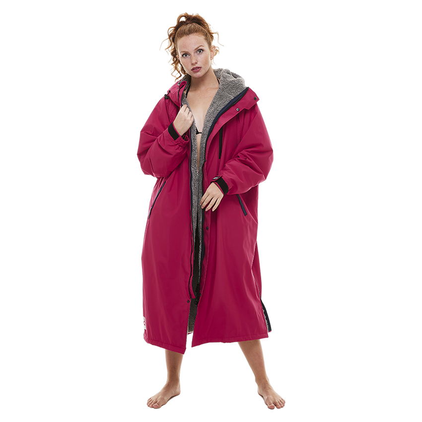 Women's Long Sleeve Pro Change Robe EVO - Fuchsia – Outfitters Ltd